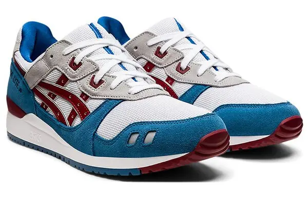 Asics Gel-lyte Iii Og Sneakers - White/blue/red