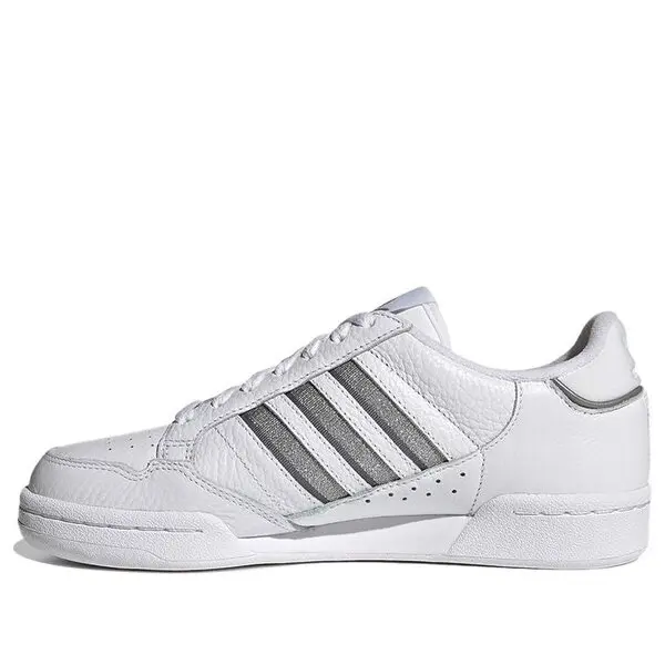 Adidas Continental 80 Stripes Sneakers - White/grey