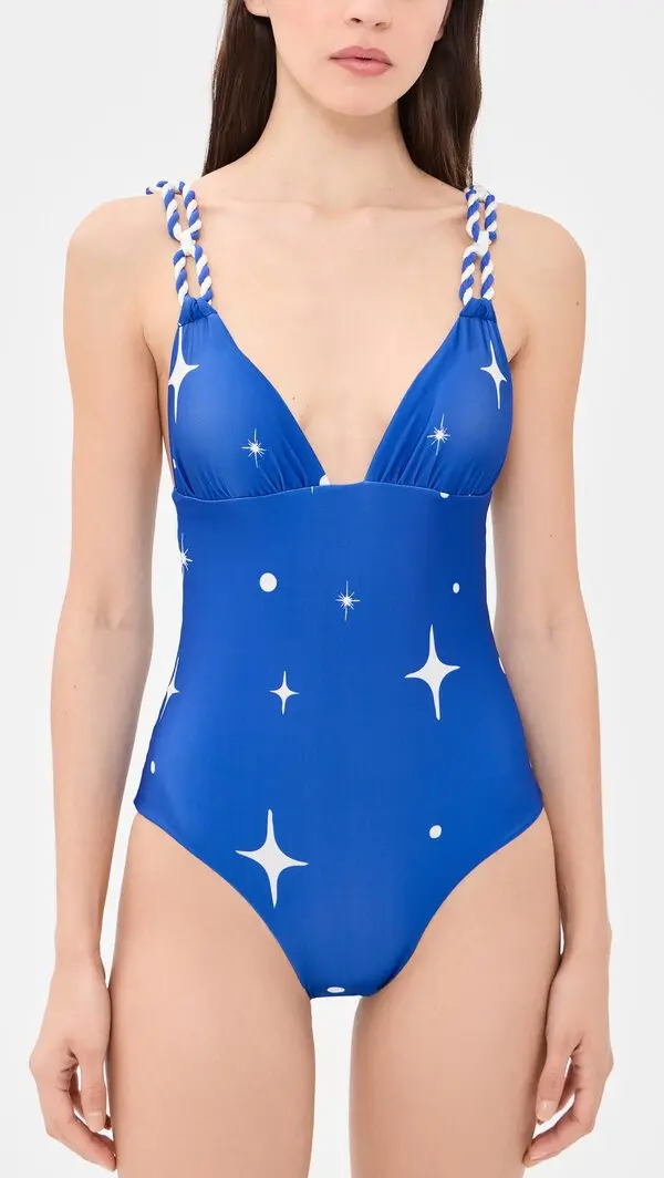 ANCORA Gaia One-piece Swimsuit With Twisted Rope Straps