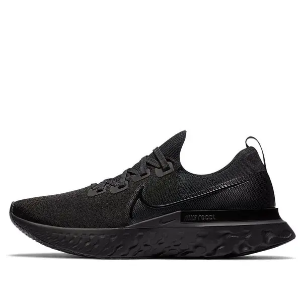 Nike React Infinity Run Flyknit Sneakers - Black