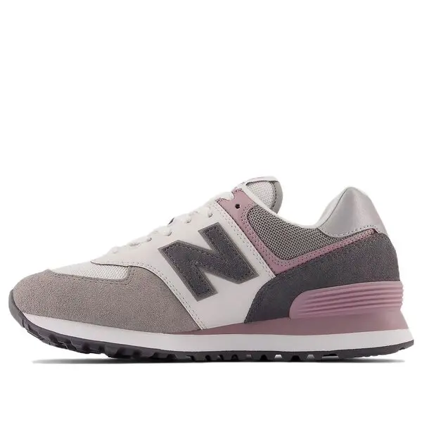 NEW BALANCE 574 Sneakers - Gray/white/purple