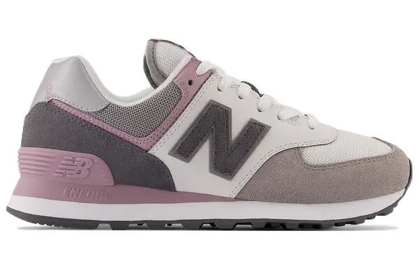 NEW BALANCE 574 Sneakers - Gray/white/purple