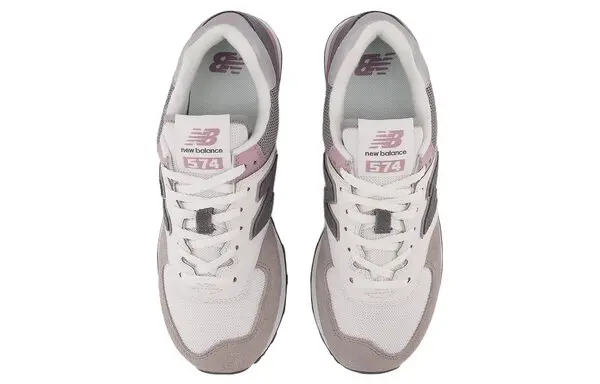 NEW BALANCE 574 Sneakers - Gray/white/purple