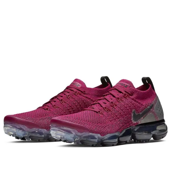 Nike Vapormax Flyknit 2 Sneakers - Raspberry Red/black/true Berry