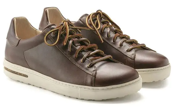 BIRKENSTOCK Bend Low Horween Leather Lace-up Shoes - Brown