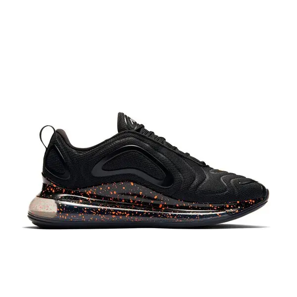Nike Max 720 Speckle Athletic Sneakers - Black