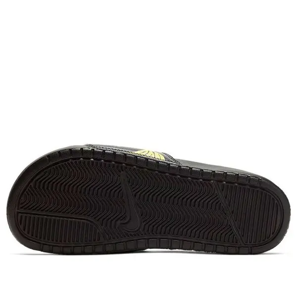 Nike Benassi Jdi Slide Fruit Print - Black