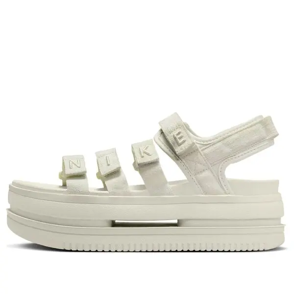 Nike Icon Classic Se Platform Sandals - Beige