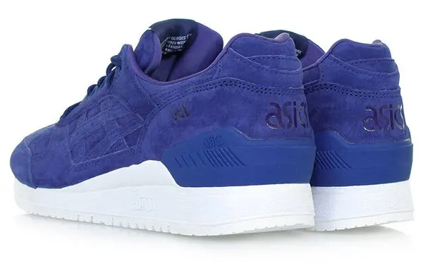 Asics Gel-respector "blue Print" Sneakers - Blue/white