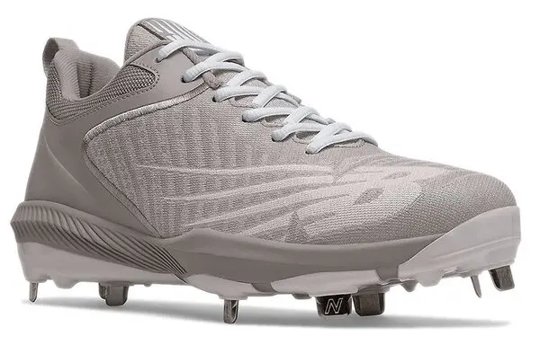 NEW BALANCE Fuelcell 4040 V6 Metal Camo Training Cleats - Grey/silver