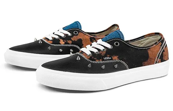 VANS Authentic 'multi Acid Dye' Sneakers - Black/brown
