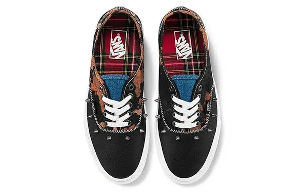 VANS Authentic 'multi Acid Dye' Sneakers - Black/brown