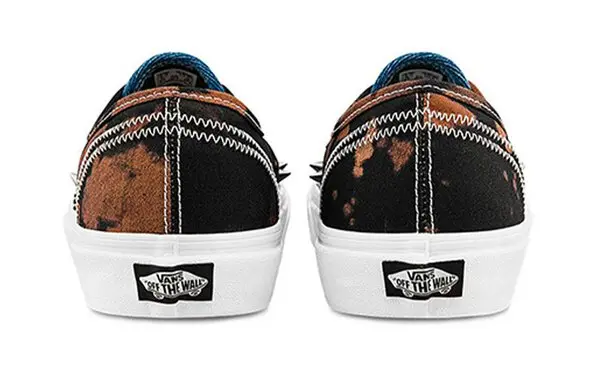 VANS Authentic 'multi Acid Dye' Sneakers - Black/brown