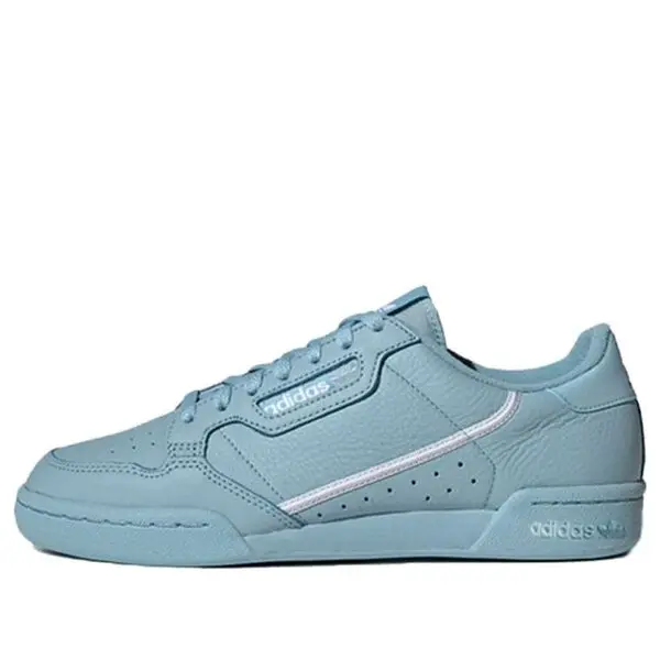 Adidas Continental 80 Lace Up Sneakers - Grey/blue