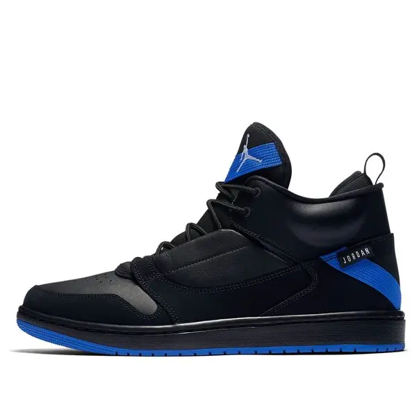 JORDAN Air Fadeaway Royal High Top Sneakers - Black