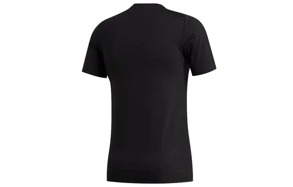 Adidas Ask2 Prm Tee Ss Training Sports Tight Round Neck Short Sleeve Black Fj6146