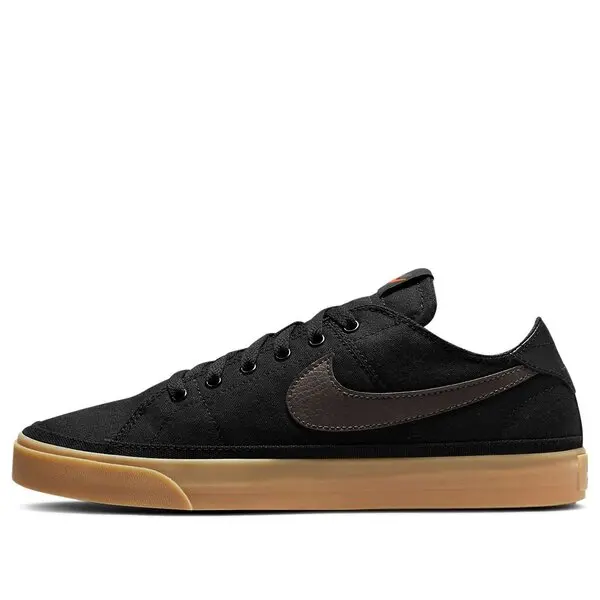 Nike Court Legacy Canvas Sneakers - Black/brown