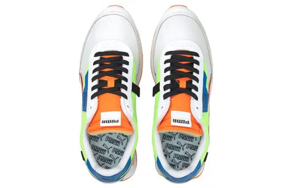 PUMA Future Rider Twofold - Gray/green/orange