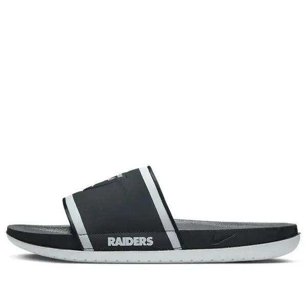 Nike Nfl X Offcourt Slide 'las Vegas Raiders 2023 - Anthracite/field Silver/white