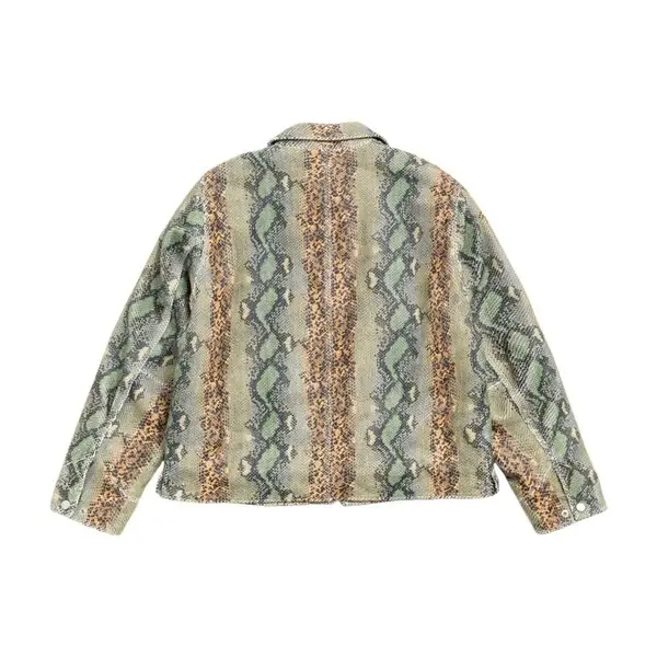 StÜssy Leather Garage Jacket