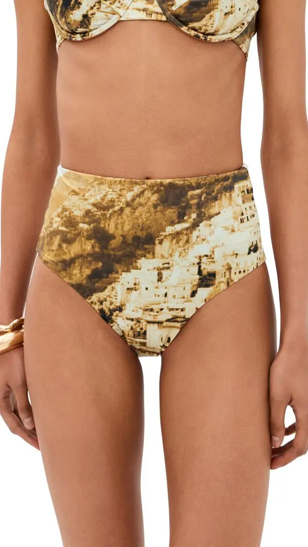 Staud Jonnie High-rise Bikini Bottom