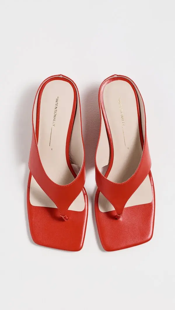 Intentionally Blank Year Ahead Sandals