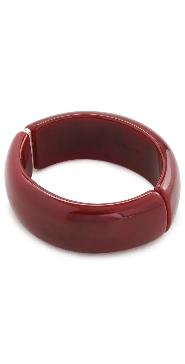 Shashi Oval Hinged Cuff Bracelet - Sardonyx
