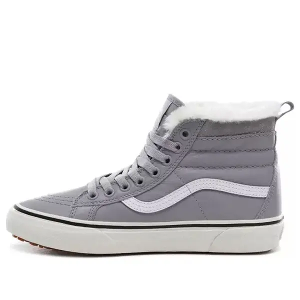 VANS Sk8-hi Mte High Top Sneakers - Gray/white