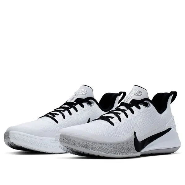 Nike Mamba Focus Tb Low Top Sneakers - White/black
