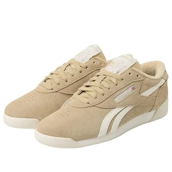REEBOK Freestyle Lo "simple Beige Chalk" Sneakers - Simple Beige/chalk/chalk