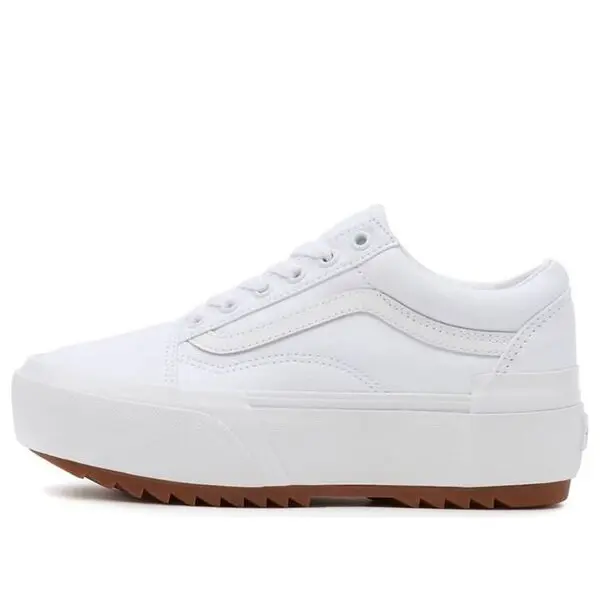 VANS Old Skool Stacked "true Gum" Sneakers - White