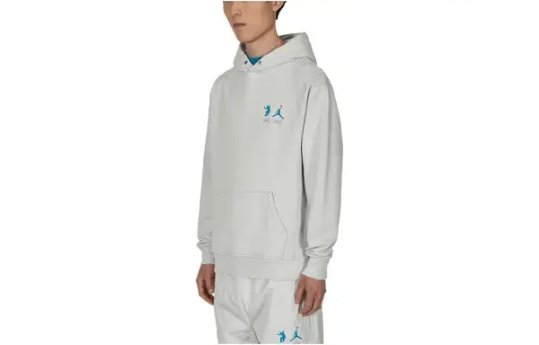JORDAN X Union Mj Fleece Hoodie - Grey