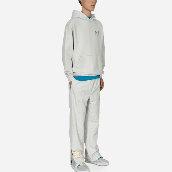 JORDAN X Union Mj Fleece Hoodie - Grey
