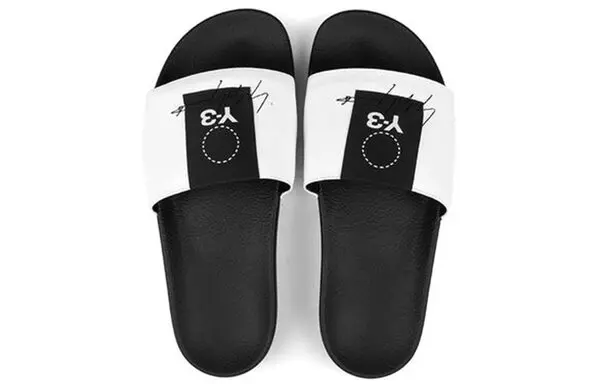Adidas Y-3 Adilette Slippers - Blackwhite