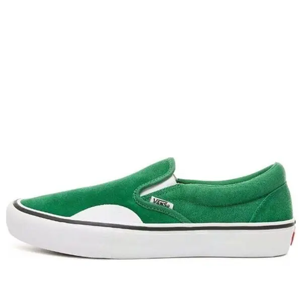 VANS Slip-on Pro Sneakers - Green/white