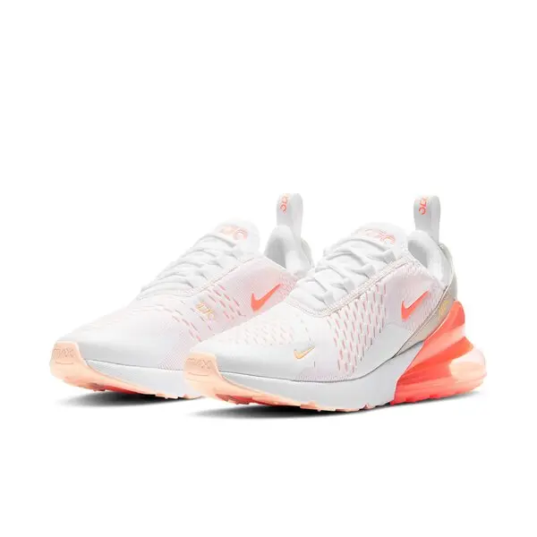 Nike Max 270 Essential Sneakers - White/orange