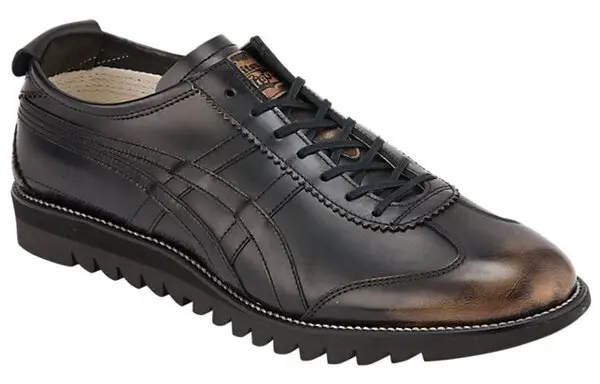 Onitsuka Tiger Mexico 66 Leather Sneakers - Black