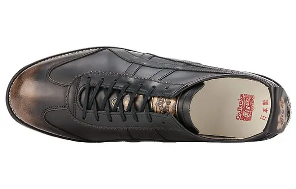 Onitsuka Tiger Mexico 66 Leather Sneakers - Black