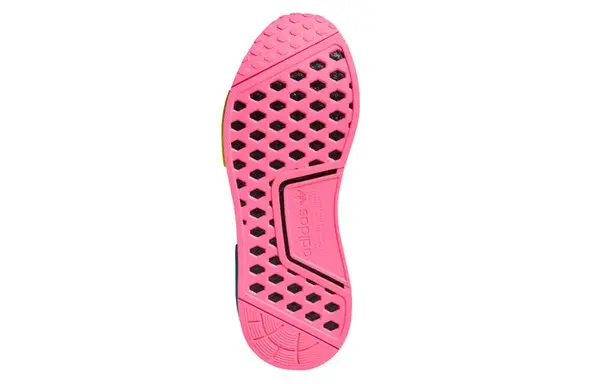 Adidas Nmd_r1 "fluorescent Bursts" Athletic Sneakers