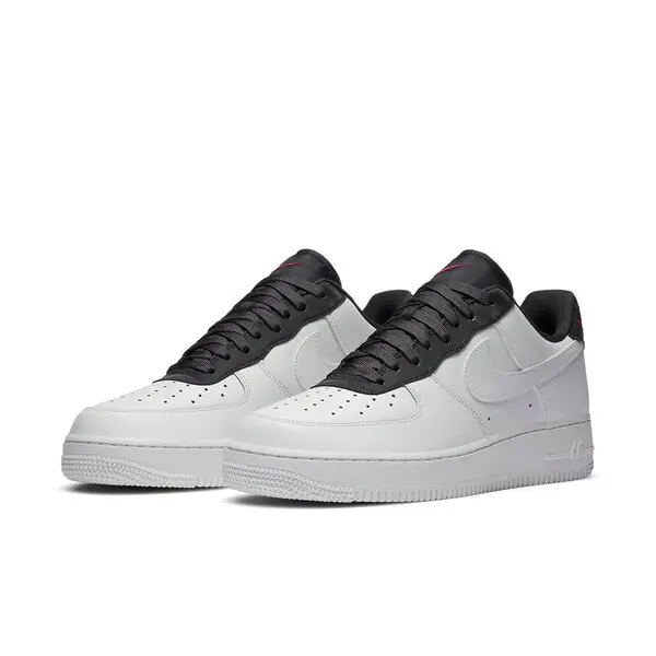 Nike Force 1 '07 Lv8 Embroidered Sukajan Sneakers - Whiteblackred