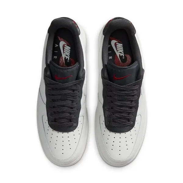 Nike Force 1 '07 Lv8 Embroidered Sukajan Sneakers - Whiteblackred