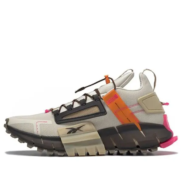 REEBOK Zig Kinetica Edge Athletic Sneakers - Cream