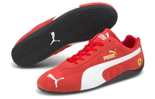 PUMA Scuderia Ferrari X Speedcat 'rosso Corsa' Sneakers - Red/white