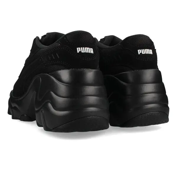 PUMA Pulsar Wedge Suede & Mesh Sneakers