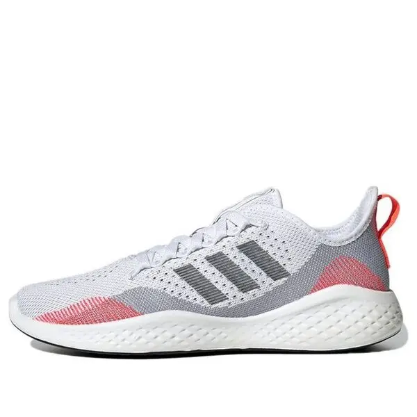 Adidas Fluidflow 2.0 Halo Silver Iron Metallic Sneakers - White/grey