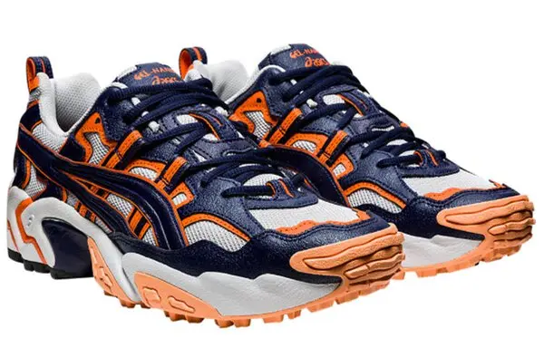 Asics Gel-nandi Og "glacier Grey Peacoat - Blue/orange