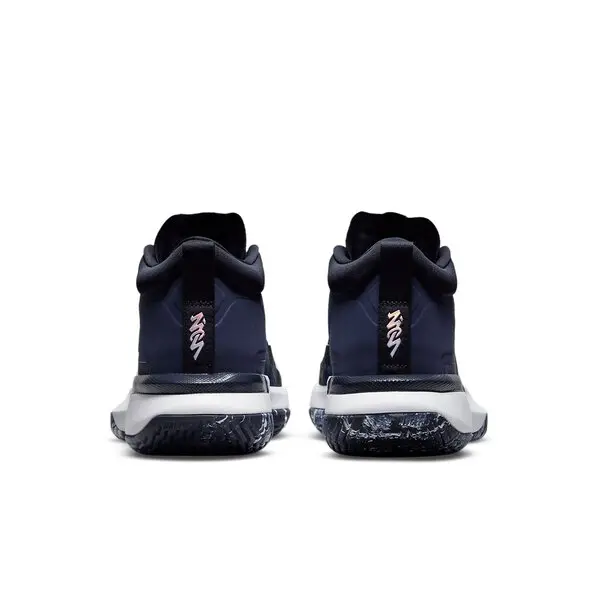 JORDAN Air Zion 1 Tb Basketball Sneakers - Dark Blue/white