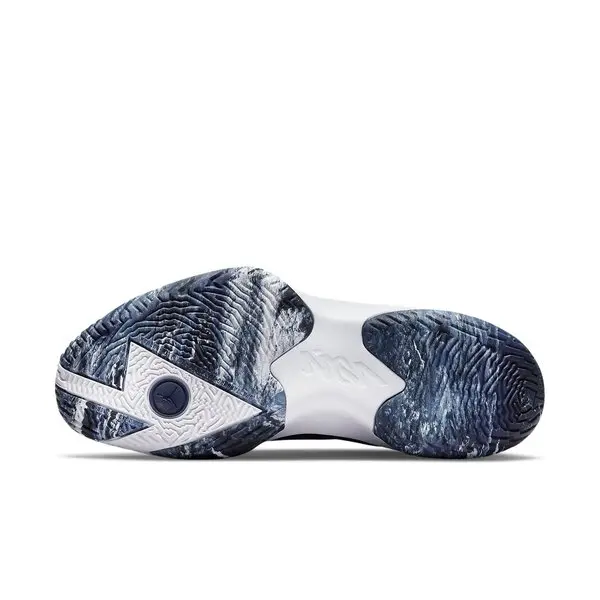 JORDAN Air Zion 1 Tb Basketball Sneakers - Dark Blue/white