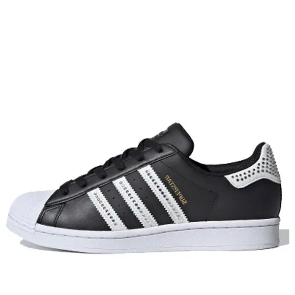 Adidas Superstar 'bling' Sneakers - Black