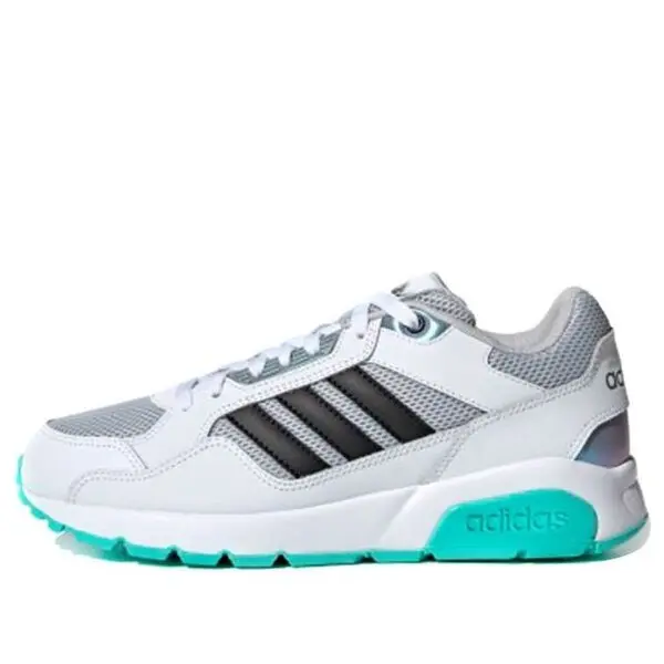 Adidas Run 90s 'white Green - Gray/black/silver